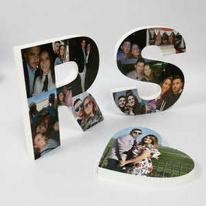 Picletters Co. Letras con fotografías, números con fotografías ...