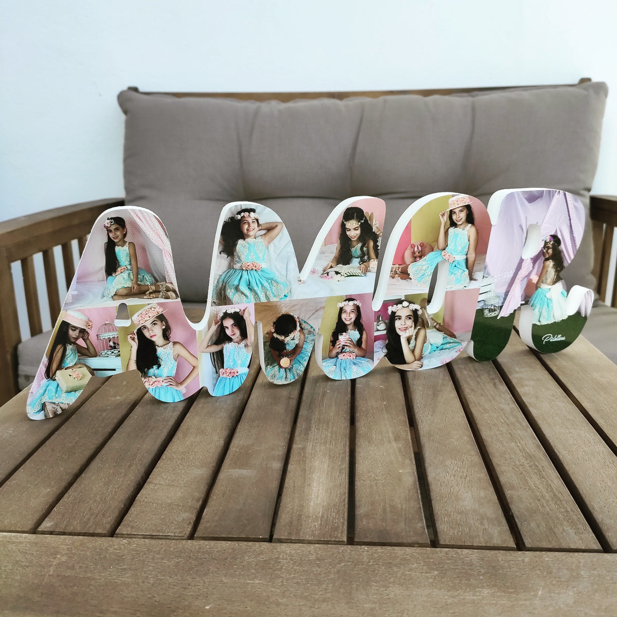 Letras con fotografías – Picletters - Números con fotografías