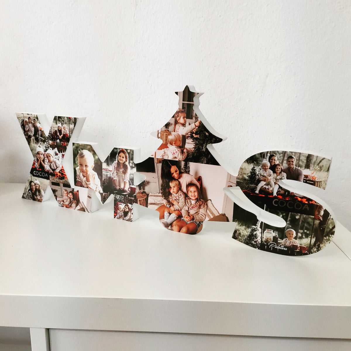 Letras con fotografías – Picletters - Números con fotografías