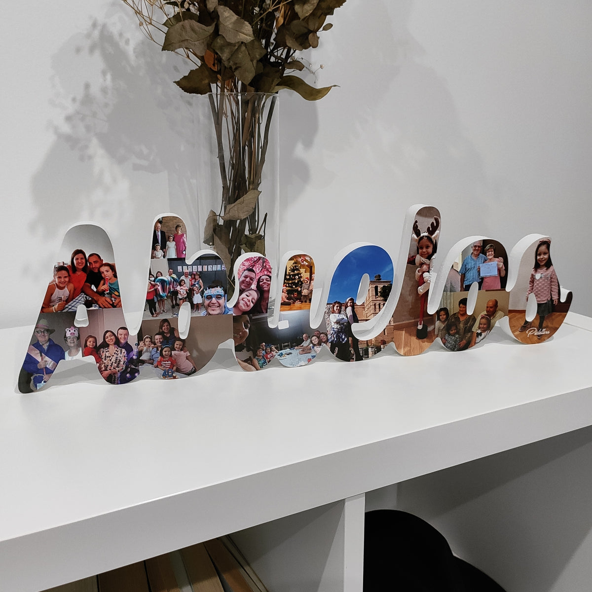 Letras con fotografías – Picletters - Números con fotografías