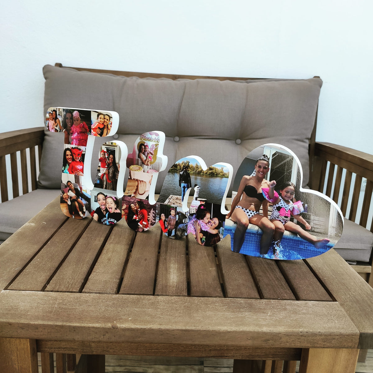 Letras con fotografías – Picletters - Números con fotografías