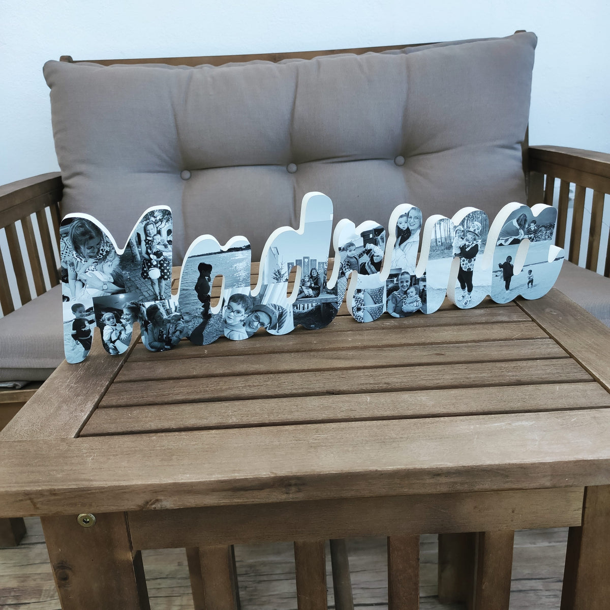 Letras con fotografías – Picletters - Números con fotografías